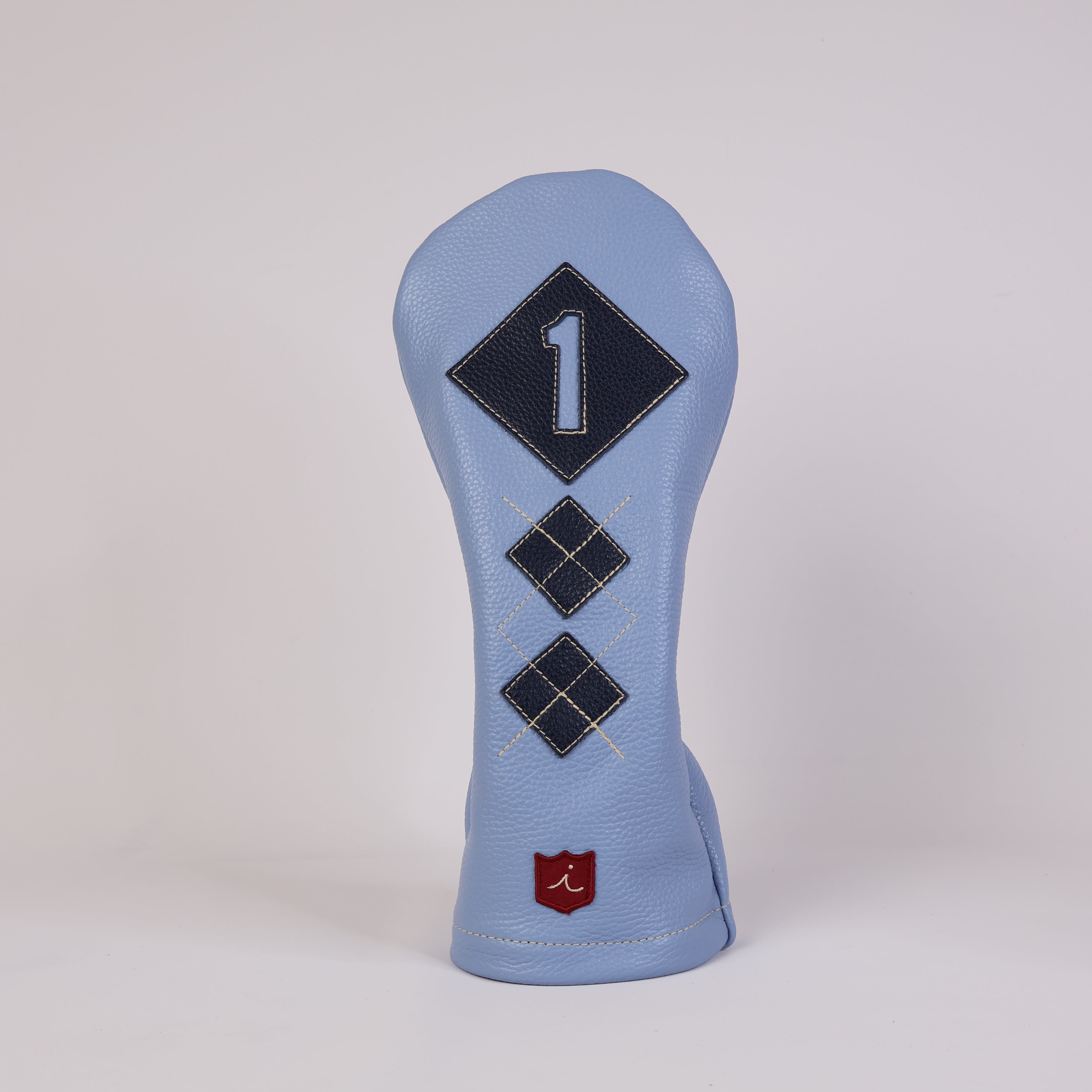 Argyle Headcover: Carolina Blue + Navy – iliac Golf